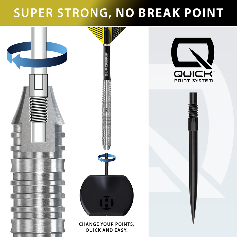 Harrows NX90 Parallel 90% Quick Point Darts – Dart Scene Ltd