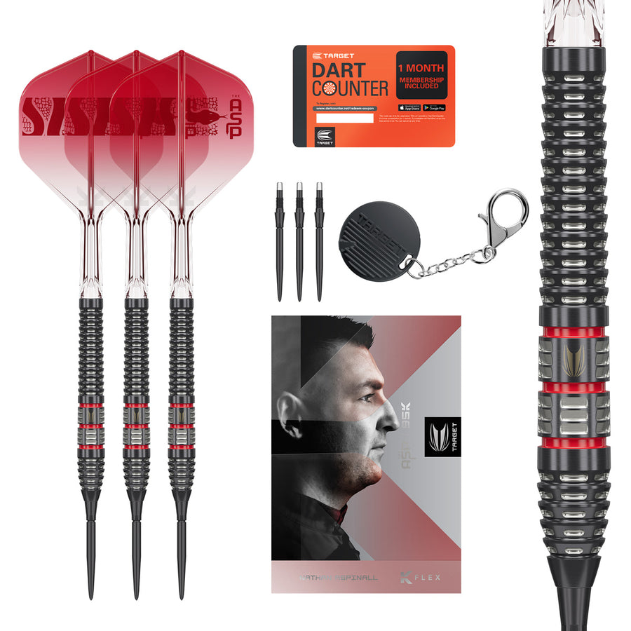 Nathan Aspinall 95K Sp Steel Tip Darts – Dart Scene Ltd