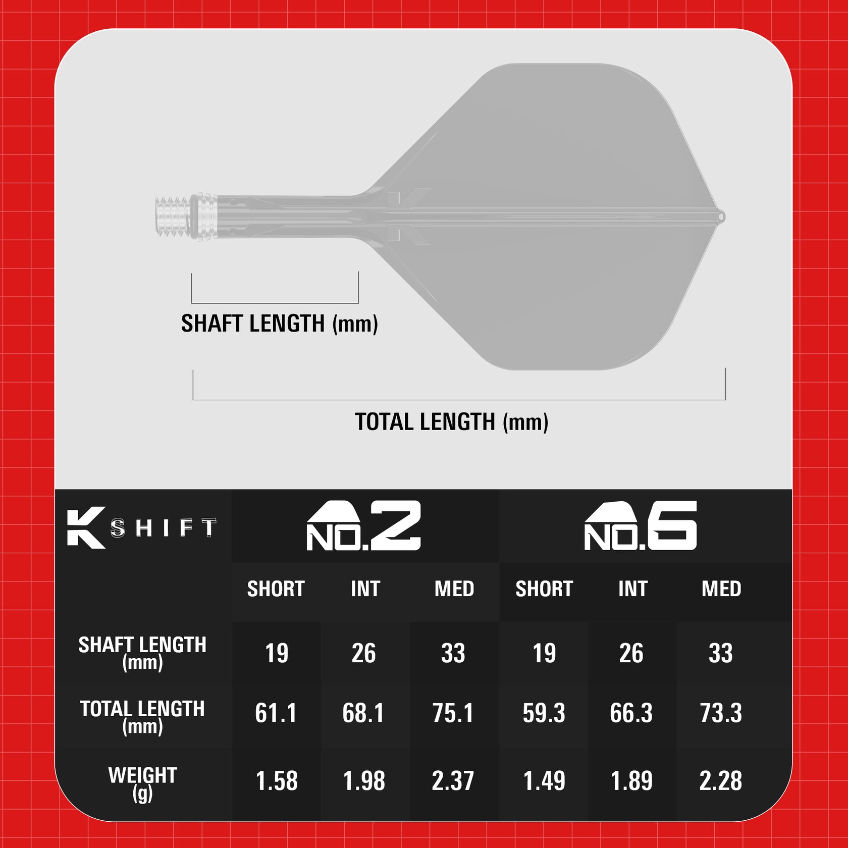 Target K-Shift System – Dart Scene Ltd