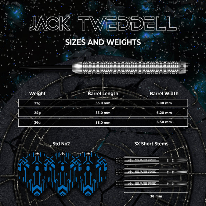 Mission Jack Tweddell Darts – Dart Scene Ltd